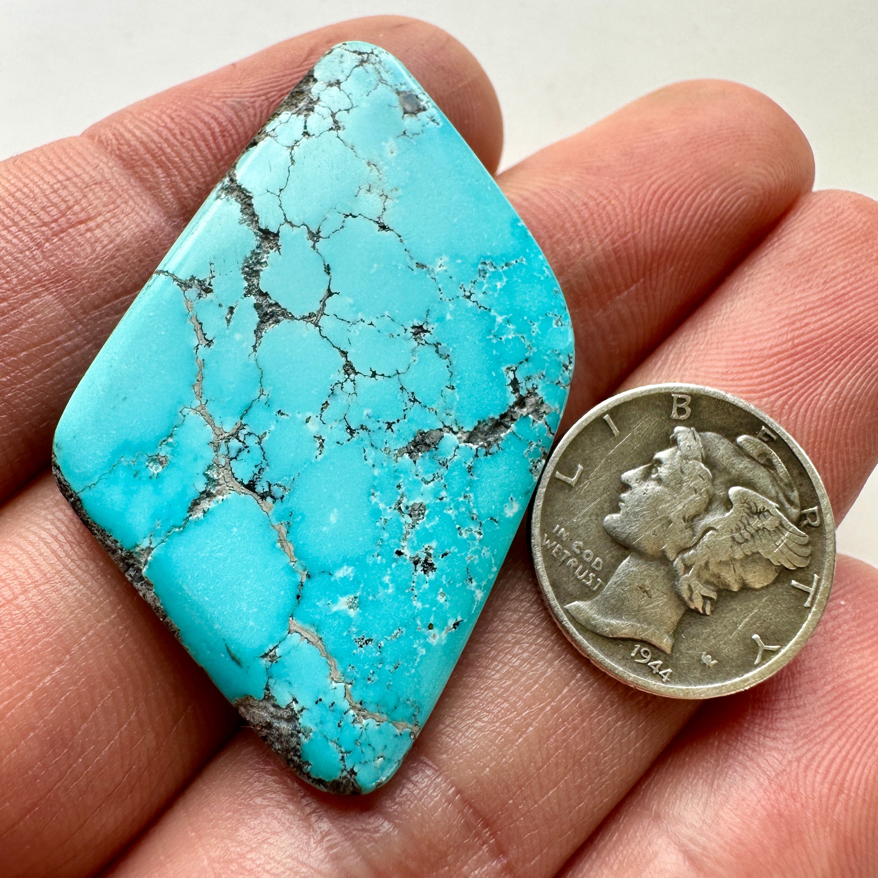 Natural Morenci Turquoise 34 Carats – turquoisematrix