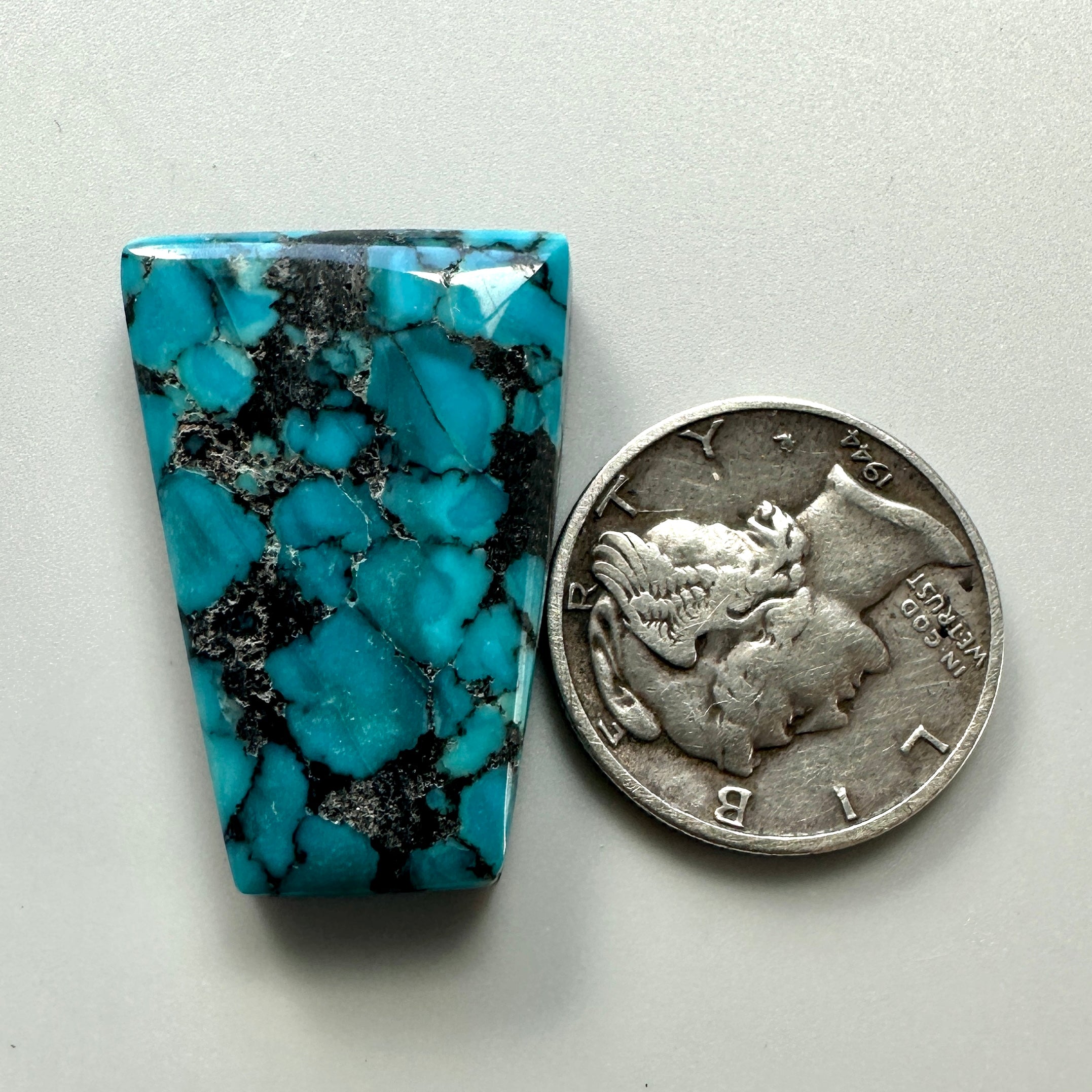 Natural Cloud Mountain Turquoise 17 carats – turquoisematrix