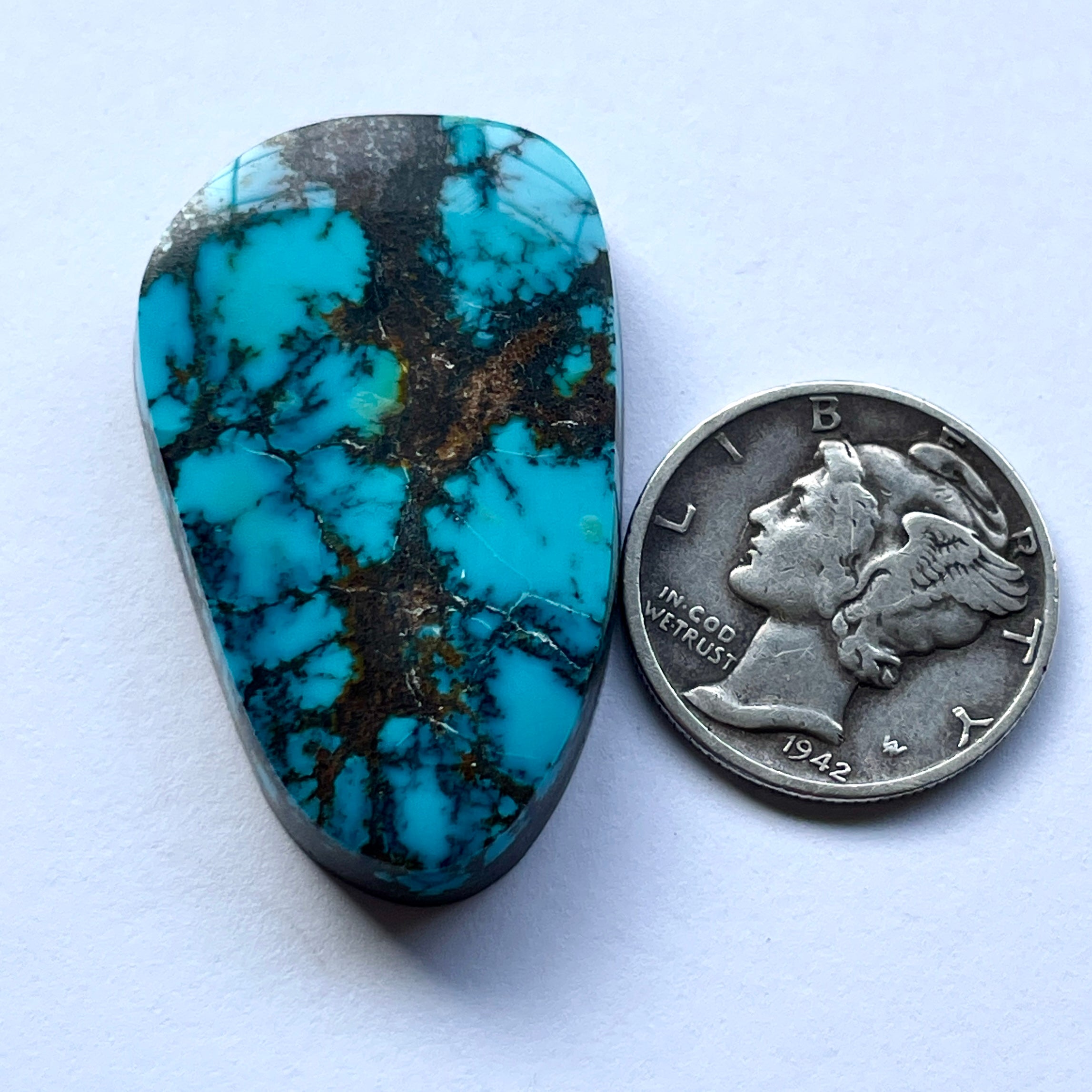 Natural Cloud Mountain Turquoise 32 carats – turquoisematrix