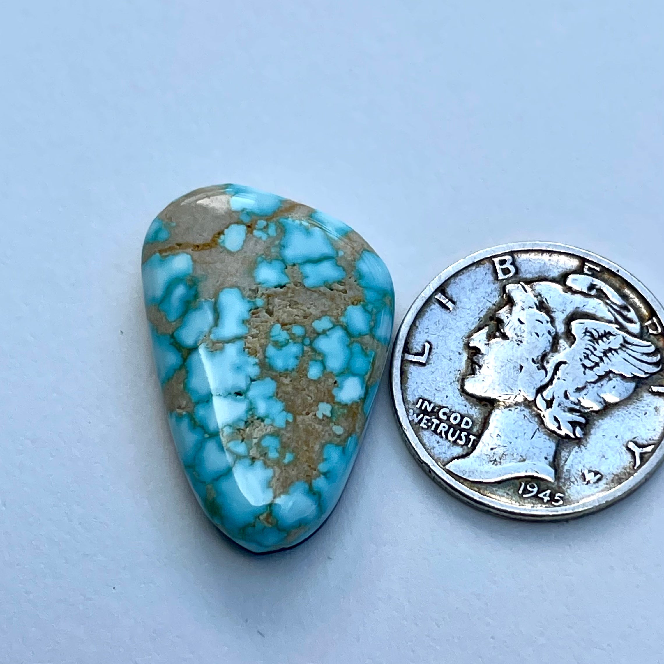 Natural #8 Turquoise 16 Carats – turquoisematrix